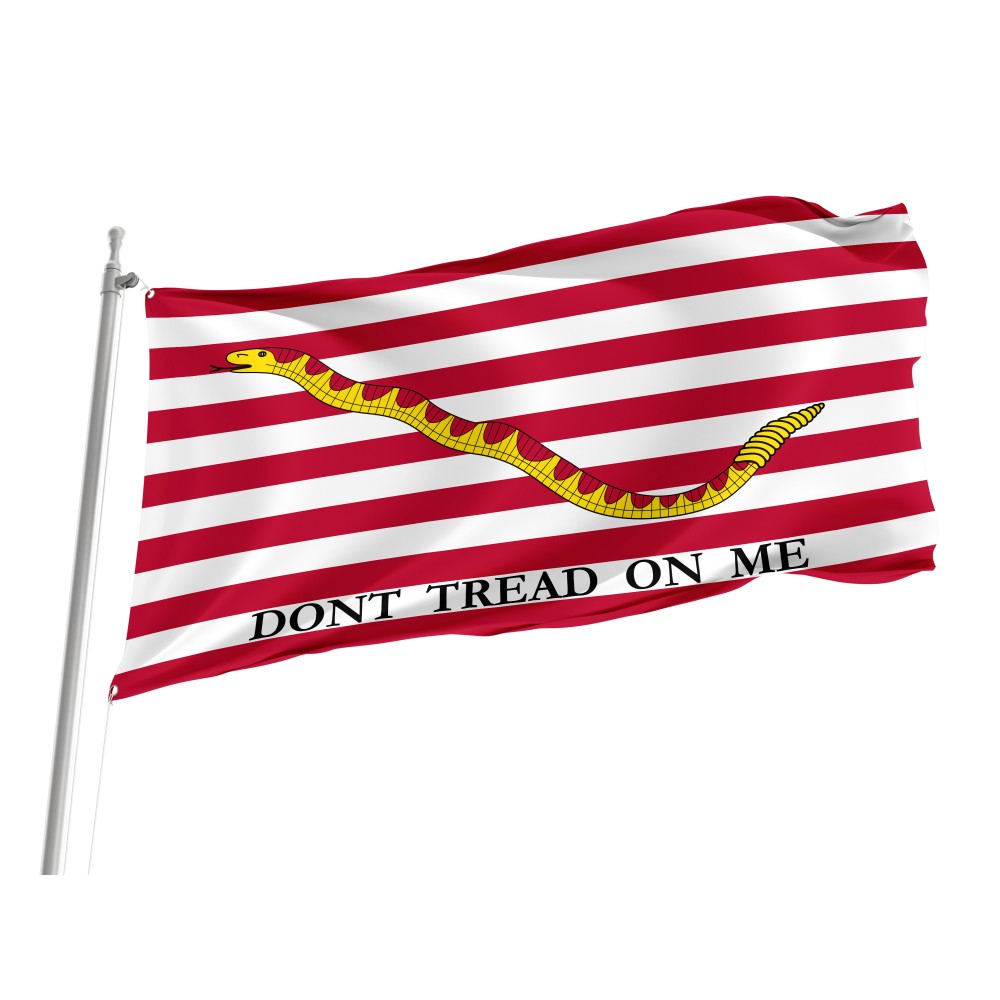 First Navy Jack Flag, Unique Design Print - HISTORICAL--152