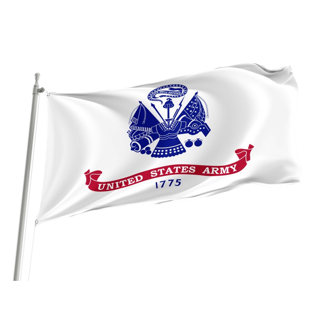United States Army Flag for Indoor & Outdoor Use - Durable & UV-Safe flag