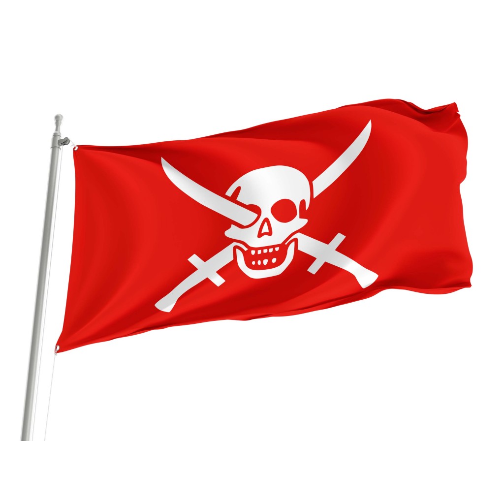Ching Shih Jolly Roger Flag for Indoor & Outdoor Use - Durable & UV ...