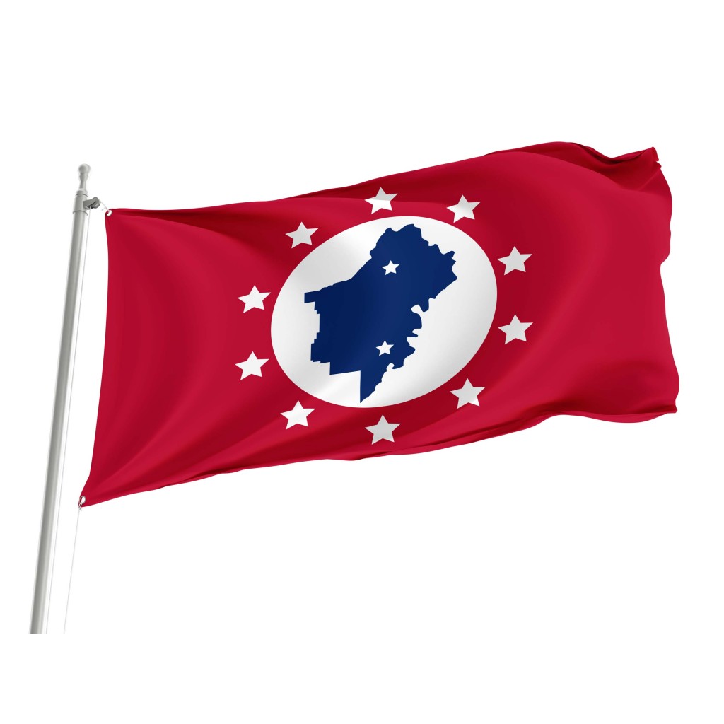 St. Clair County, Alabama Flag for Indoor & Outdoor Use - Durable & UV ...