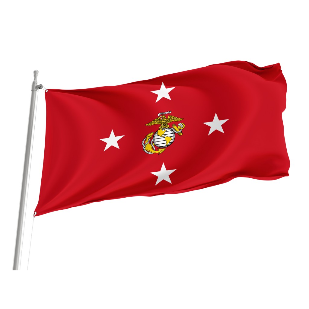 Commandant of the U.S. Marine Corps Flag for Indoor & Outdoor Use ...
