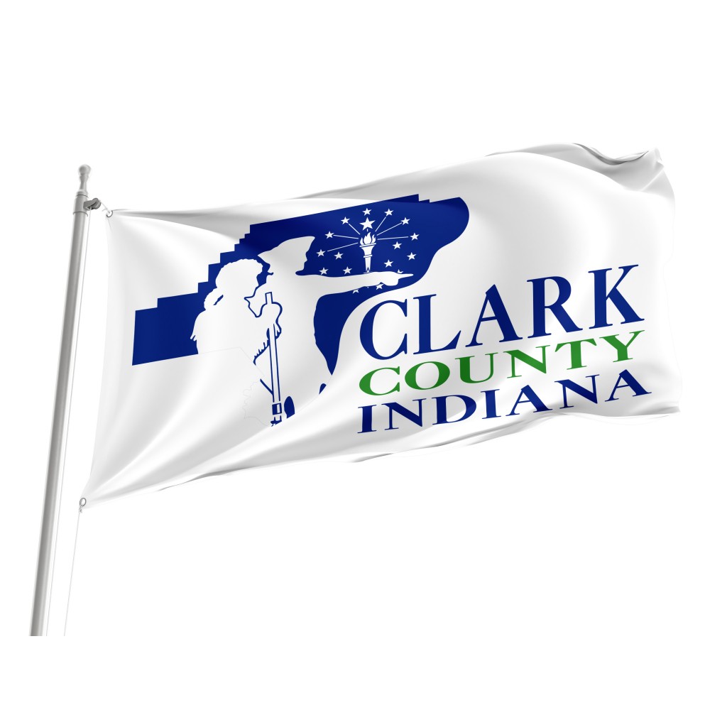 High quality Flag Of Clark County, Indiana, Patriotic Flags, Unique ...