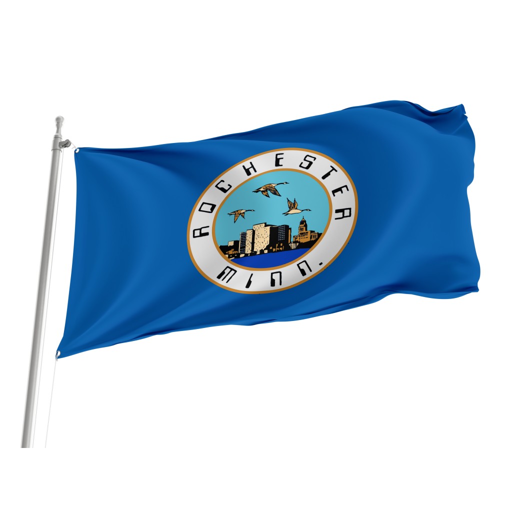 High quality Flag Of Rochester, Minnesota, Patriotic Flags, Unique ...
