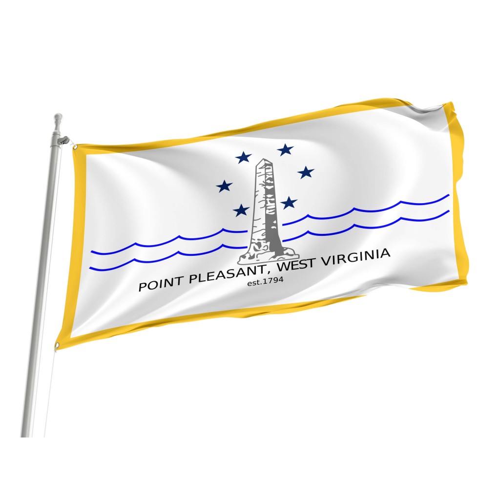 Point Pleasant Flag for Indoor & Outdoor Use - Durable & UV-Safe flag