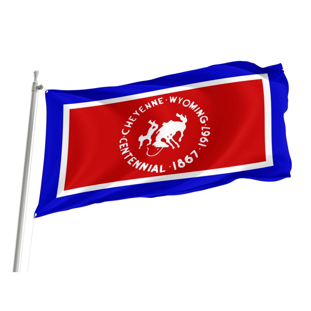 Cheyenne (1967-1985) Flag for Indoor & Outdoor Use - Durable & UV-Safe flag