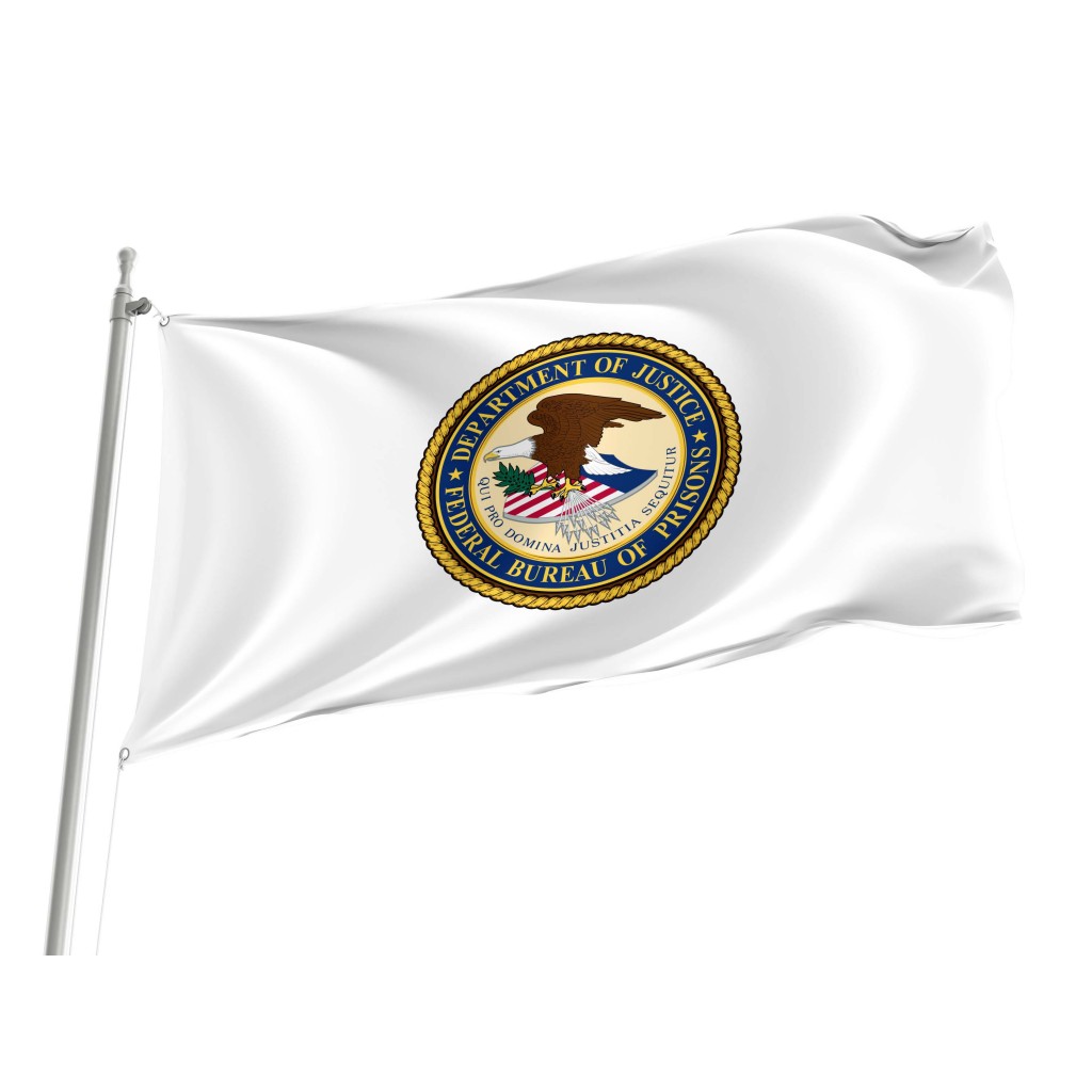 United States Federal Bureau of Prisons Flag - Durable & UV-Safe flag