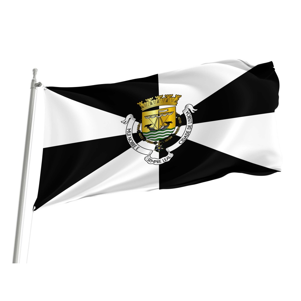 Lisbon Flag for Indoor & Outdoor Use - Durable & UV-Safe flag